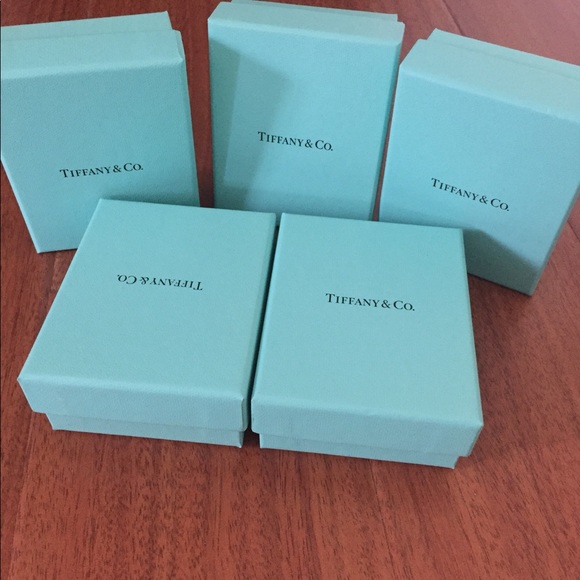 Tiffany & Co. | Other | 5 Fifty Authentic Tiffany Co Boxes Cotton ...